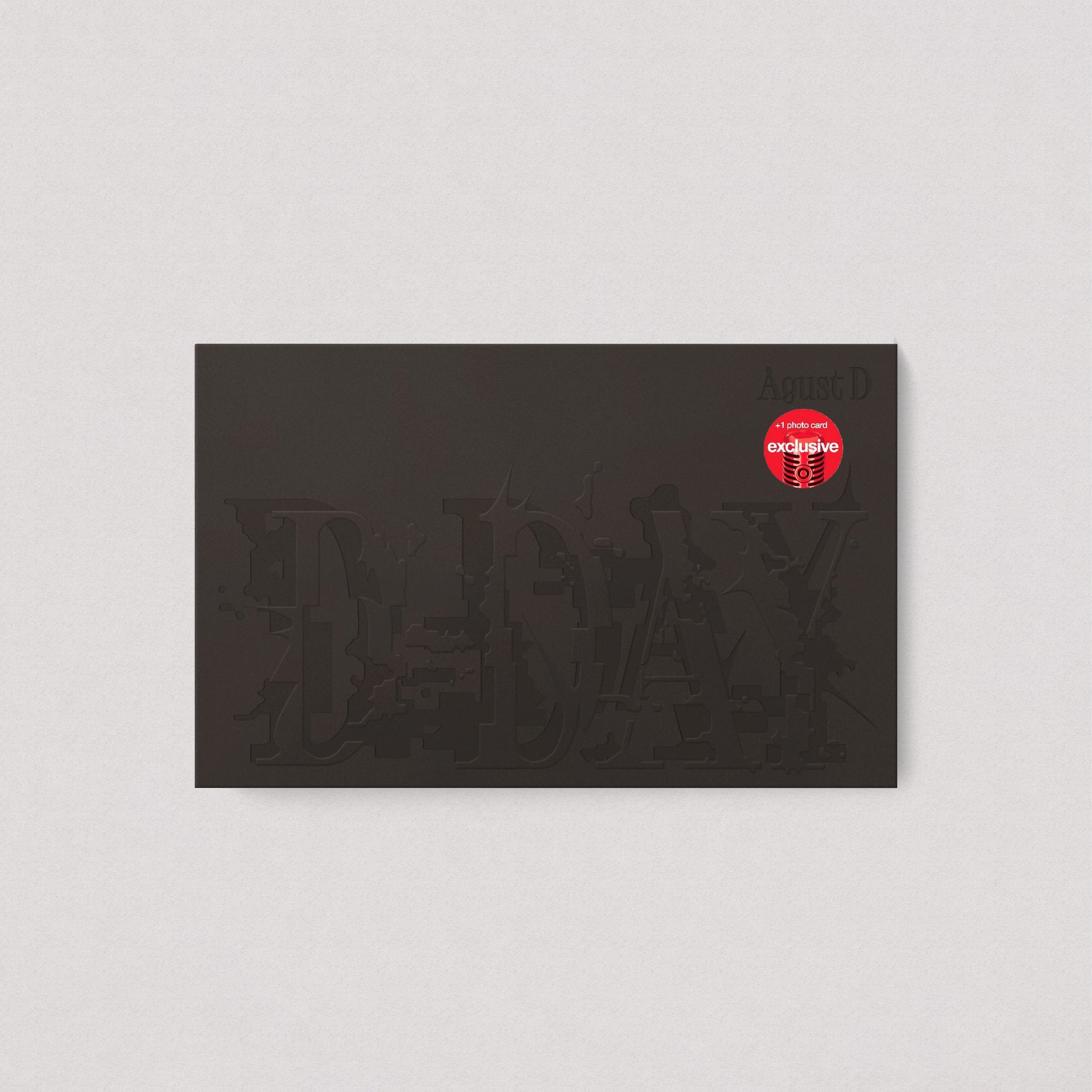 Agust D - D-DAY (Target Exclusive, CD)
